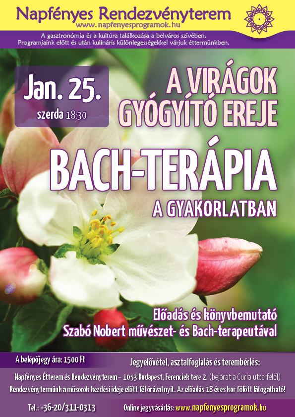 A virágok gyógyító ereje - Bach-terápia a gyakorlatban | Jegy.hu